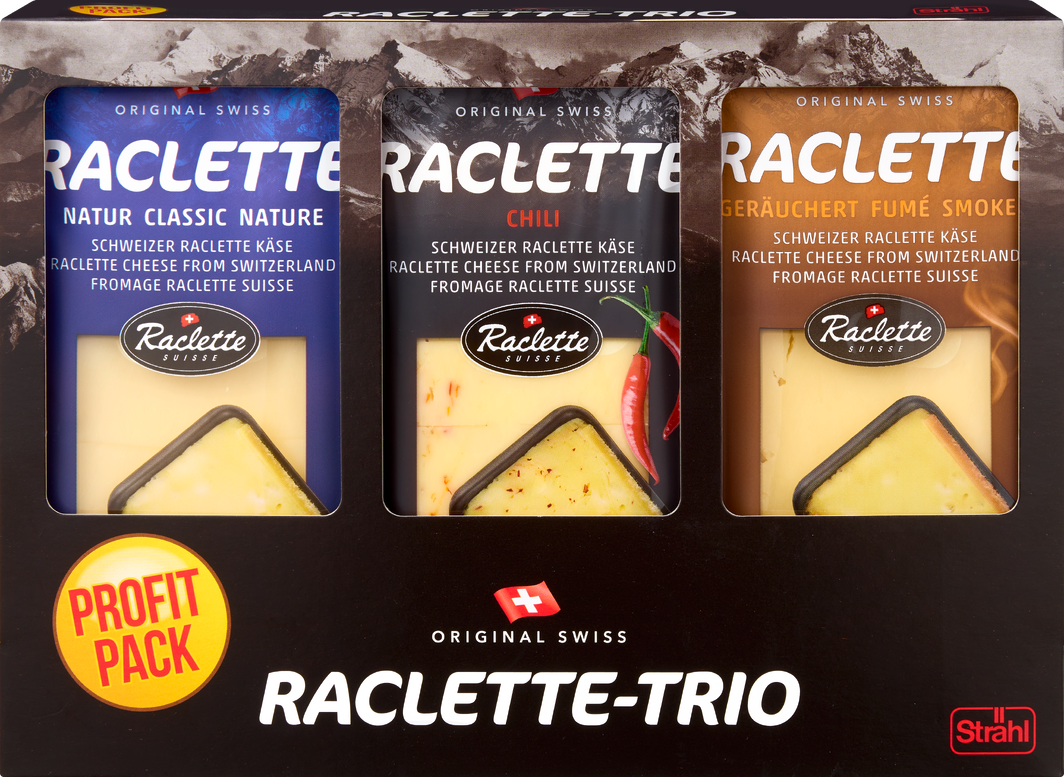 Original Swiss Raclette-Trio - Aktuelle Preise und Aktionen