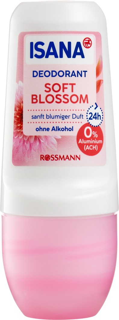 ISANA Deo Roll-On Soft Blossom - Pflege Kosmetik - Aktionen...