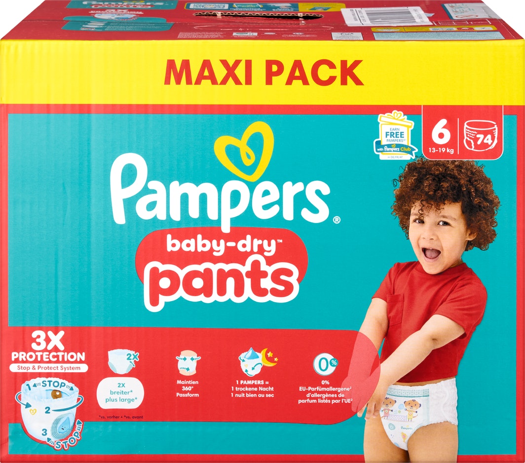 Pampers Baby Dry Pants Gr.6 XL 13-19kg - Autres - Actions...