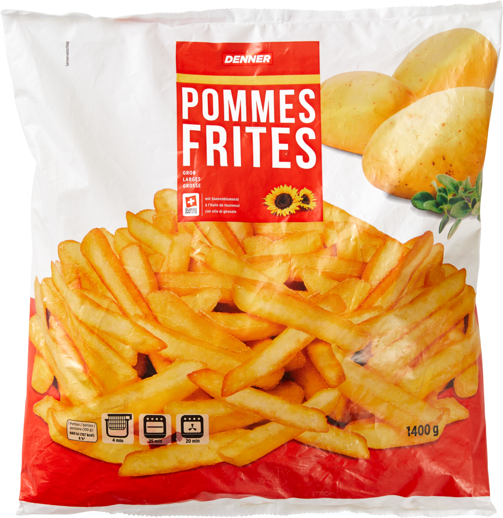 Pommes frites Denner - Prix et actions actuelles | Denner