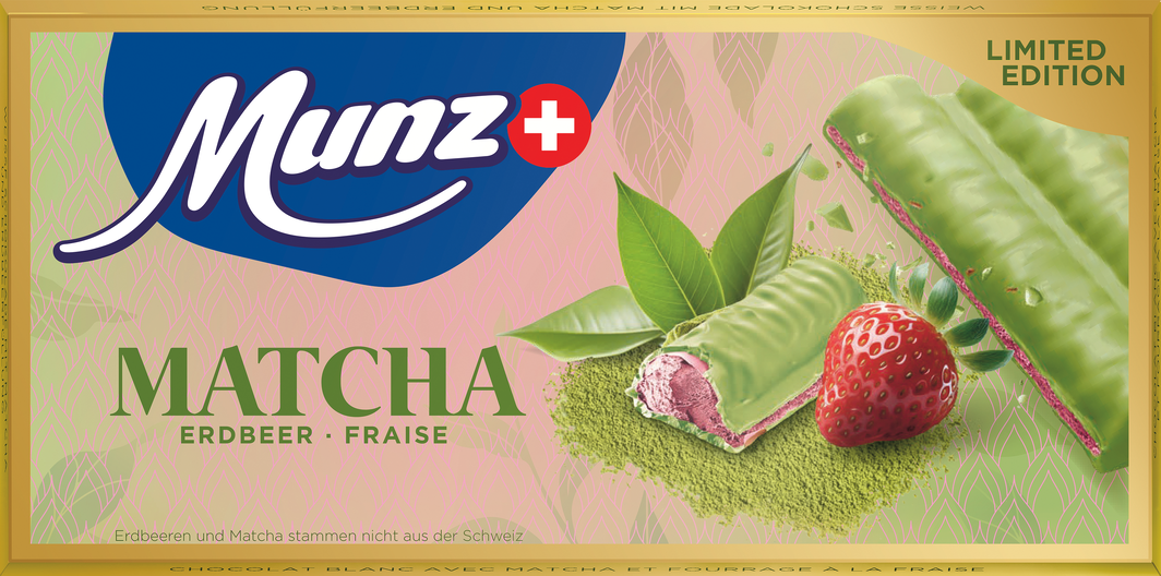Munz Tafelschokolade Matcha-Erdbeere - Aktuelle Preise und Aktionen ...