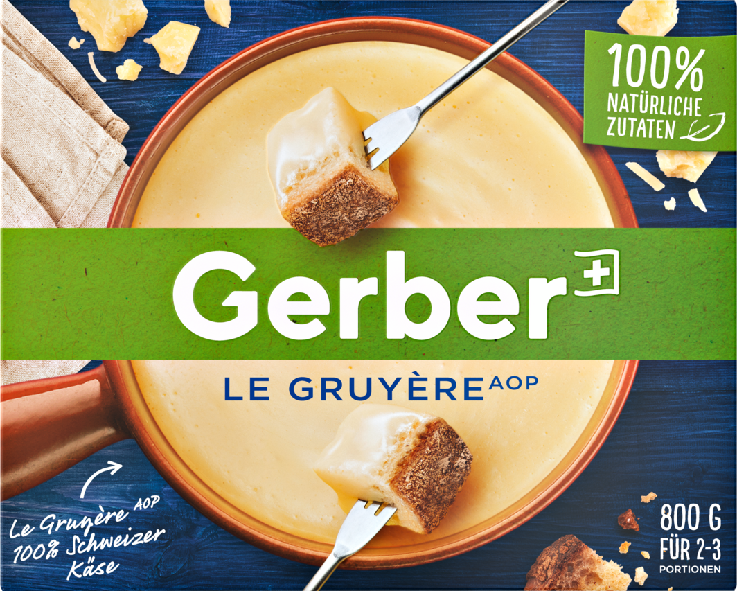 Gerber Fondue Le Gruyère AOP - Aktuelle Preise und Aktionen