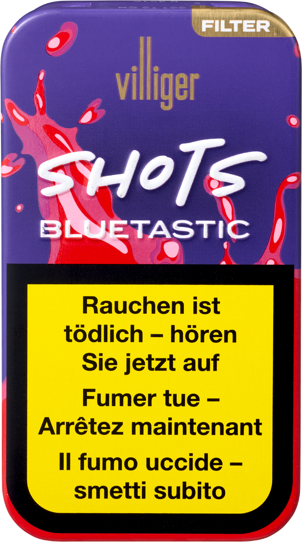Villiger Shots Bluetastic - Prix et actions actuelles