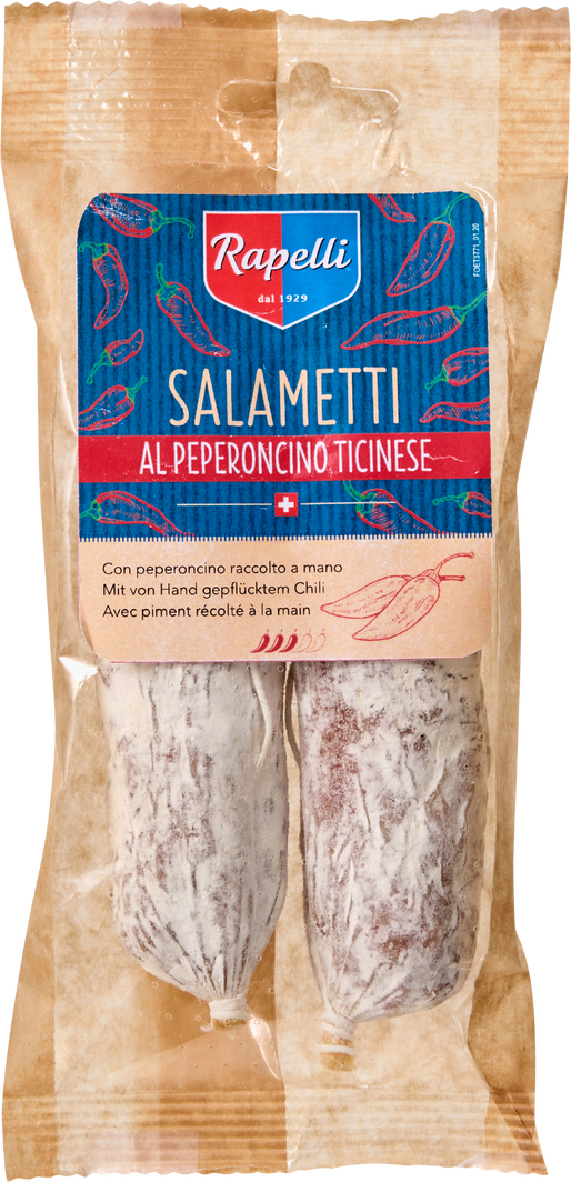Salametti al peperoncino ticinese Rapelli - Prezzi e azioni