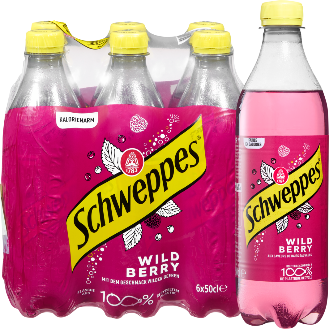 Schweppes Wild Berry - Boissons jus - Actions chez Denner:...