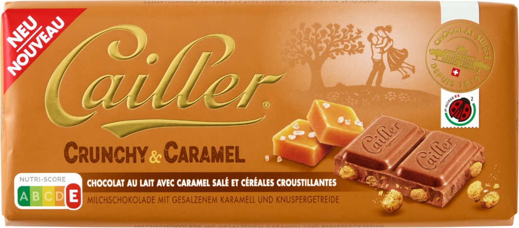Cailler Crunchy Caramel 100 - Schokolade Süsses - Aktionen...