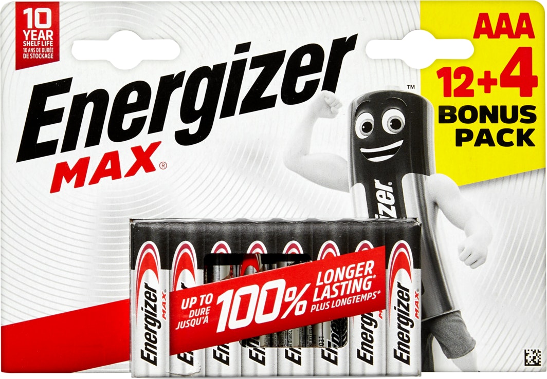 Piles Energizer Max AAA - Autres - Actions chez Denner:...