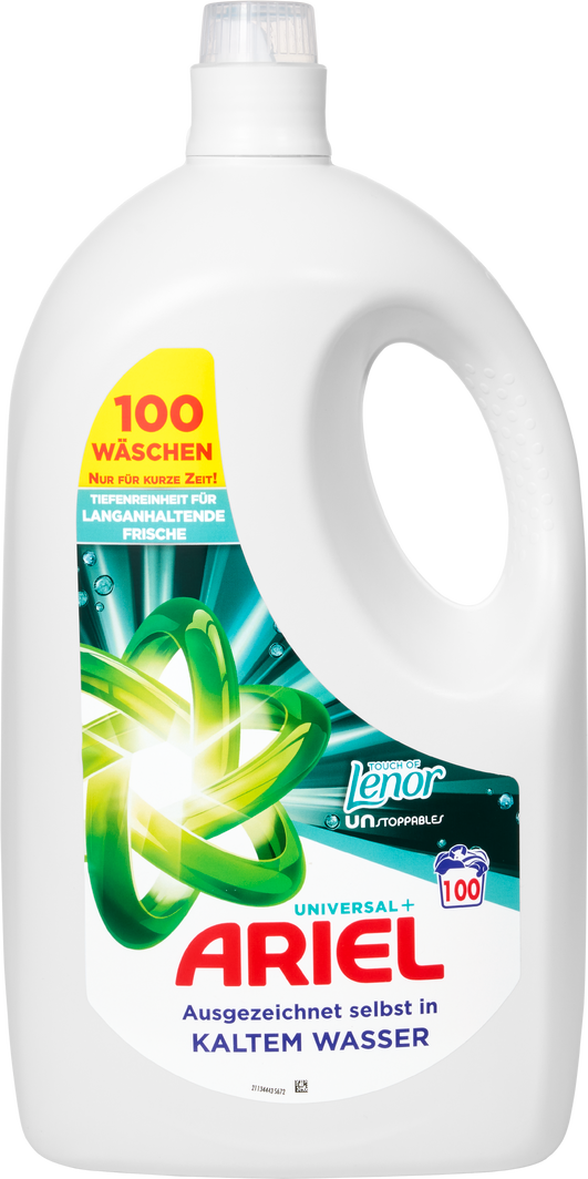 Detersivo liquido Touch of Lenor Unstoppables Ariel