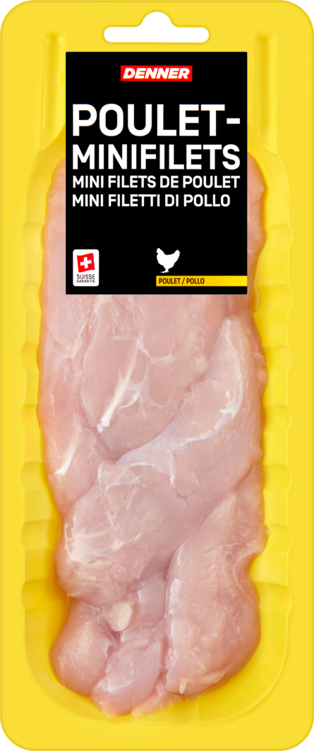 Mini filets de poulet Denner - Prix et actions actuelles