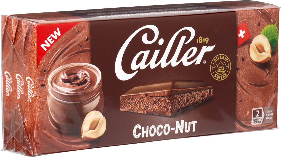 Tablette de chocolat Choconut Cailler - Prix et actions