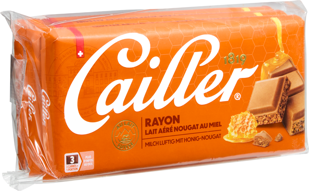 Tablette de chocolat Rayon Cailler - Prix et actions
